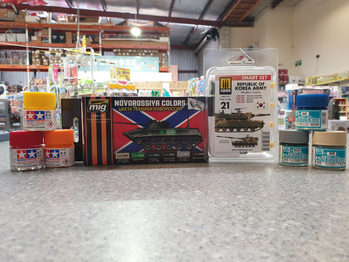 Painting the model — Hobby City NZ