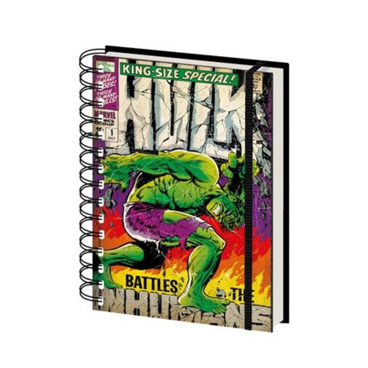Impact WNBHKS Licensed Wiro Notebook Hulk King Size — Hobby City NZ
