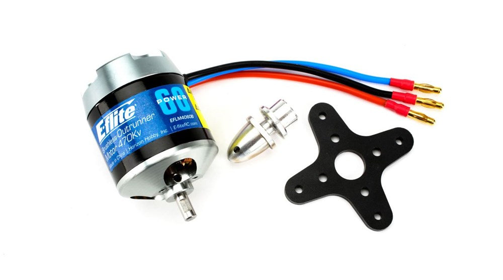 Eflite EFLM4060B Power 60 Brushless Outrunner Motor 470Kv — Hobby City NZ