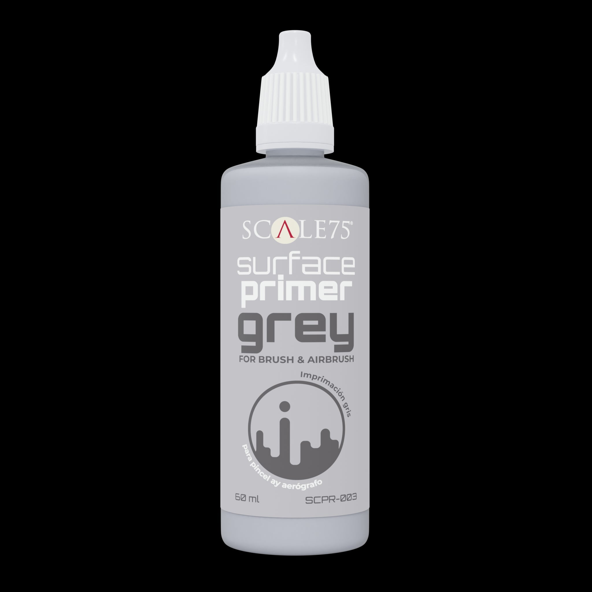 Scale 75 SCPR-003 Primer Surface Grey 60ml — Hobby City NZ