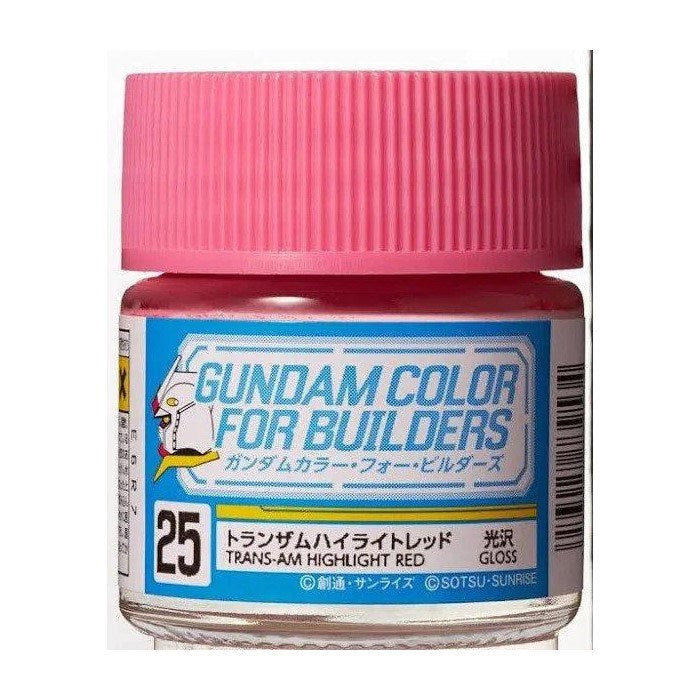 Gunze UG25 Mr Color Gundam Trans-Am Highlight Red Gloss 10ml | Hobby ...