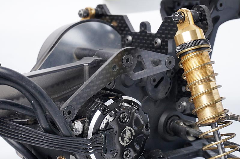 Koswork KOS04332 Kyosho Mid Optima 2022 Carbon Rear Stiffener/Gearbox — Hobby City NZ