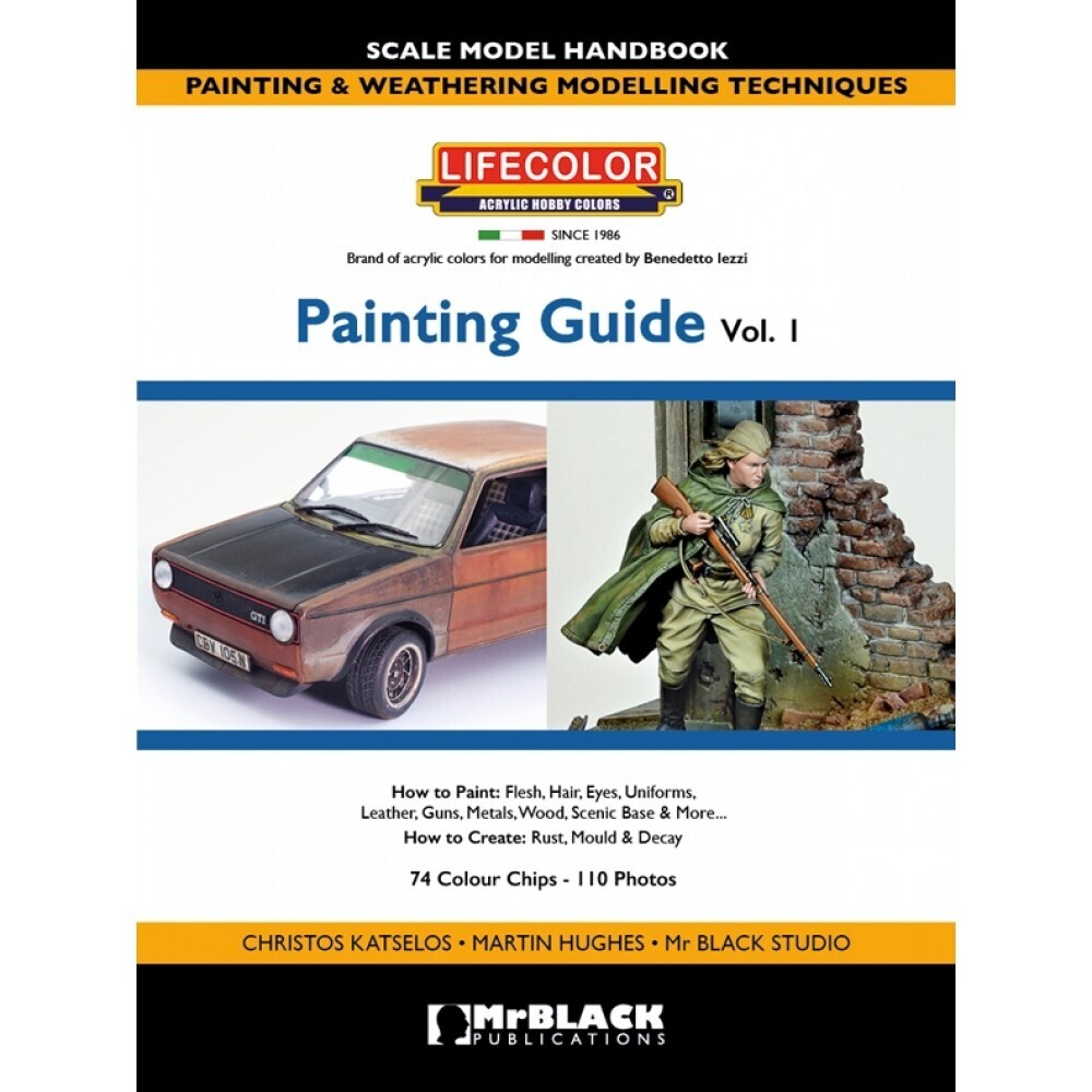 LifeColor PG01 Painting Guide Vol. 1 — Hobby City NZ