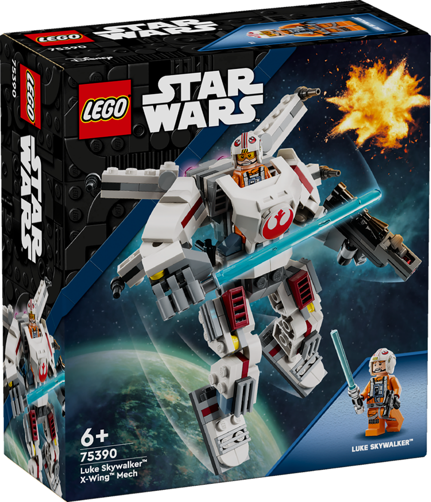 LEGO Star Wars Luke Skywalker X-Wing Mech 75390 — Hobby City NZ