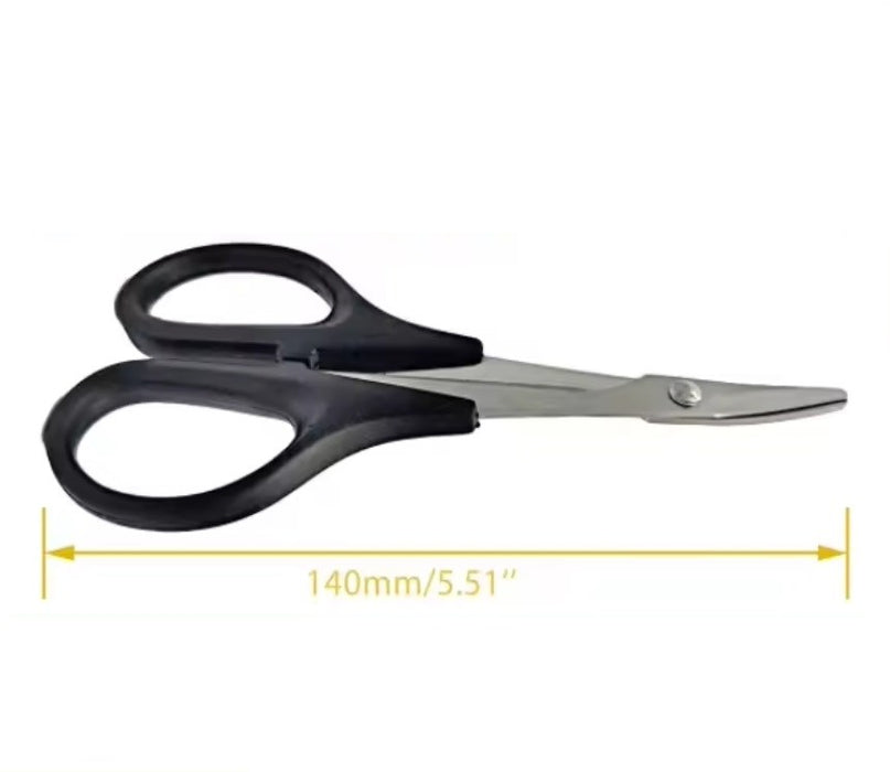 Helios - Hardened Steel RC Car Curved Scissors - Plastic Body Shell Sc ...