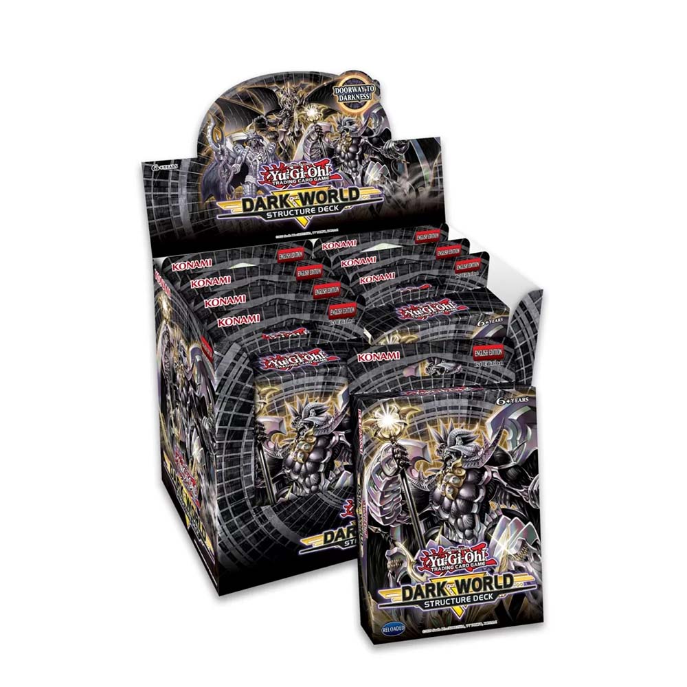 Konami SR13 Yu-Gi-Oh! Structure Deck: Dark World Display — Hobby City NZ